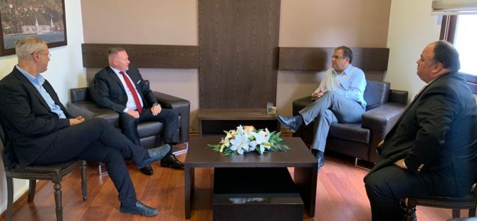 Göreve yeni başlayan Slovak Büyükelçisi Martin Bezak Ulusal Birlik ...