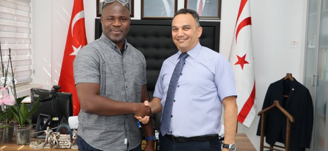 Çelebi, NANS Turkish Zone Kurucusu Dr. Samson Oluwaseun Fadiya’yı kabul ...