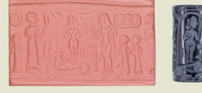 Kıbrıs’ta kullanılan silindir mühürler; Sümer, Asur, Akad, Hitit, Babil ...